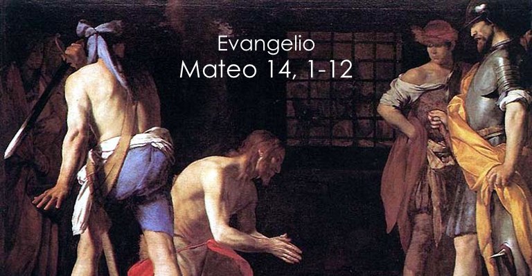 Mateo 14, 1-12 - Misioneros Digitales Católicos MDC