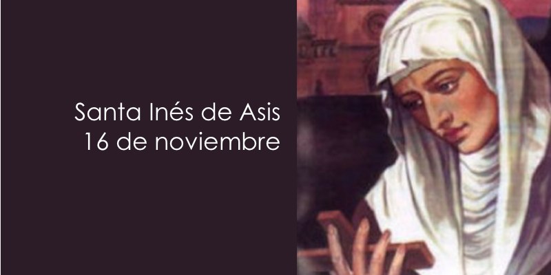 Santa Inés de Asis | Misioneros Digitales Católicos MDC
