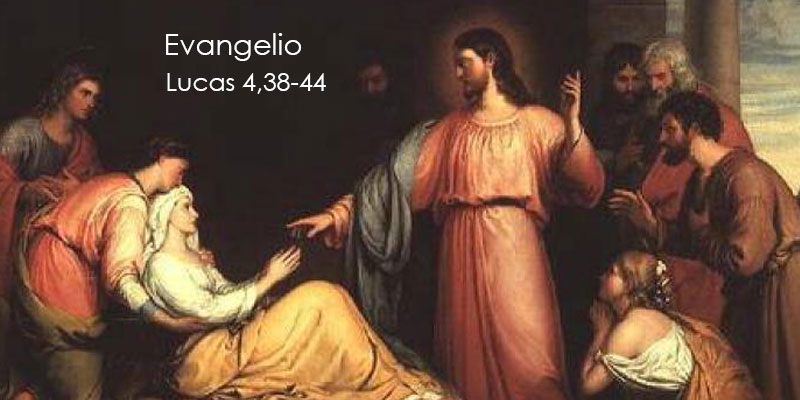 Lucas 4, 38-44 - Misioneros Digitales Católicos MDC