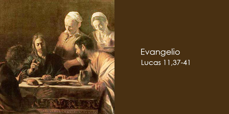 Lucas 11,37-41 - Misioneros Digitales Católicos MDC