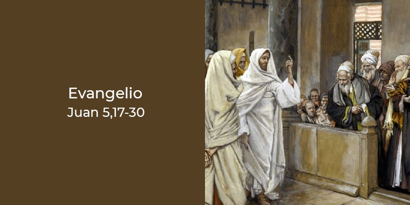Juan 5,17-30 - Misioneros Digitales Católicos MDC