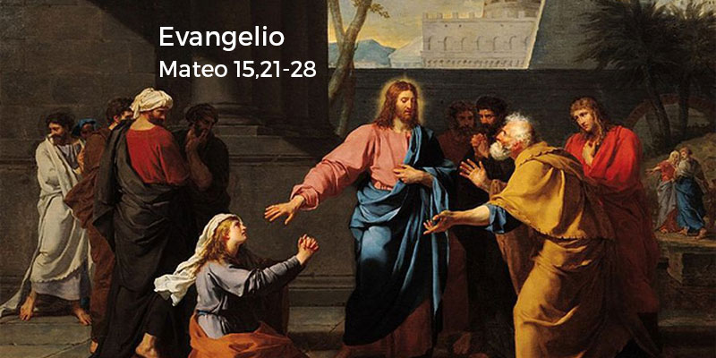 Mateo 15,21-28 - Misioneros Digitales Católicos MDC